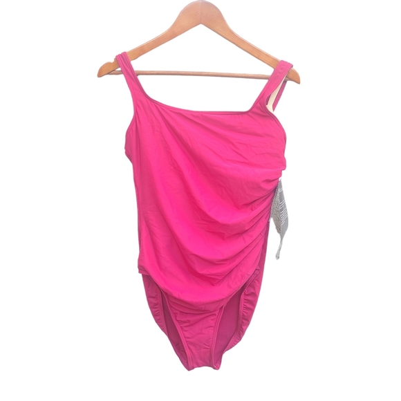 Miraclesuit | Swim | Miraclesuit Sideswipe Tummy Control One Piece ...
